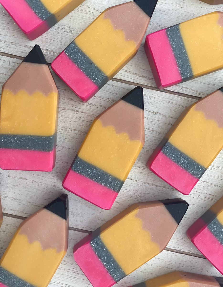 One Sharp Teacher - pencil soap – Happy Bath Bar